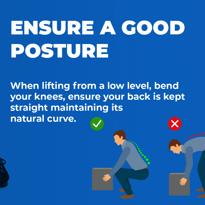 Good manual handling techniques: 7 easy steps